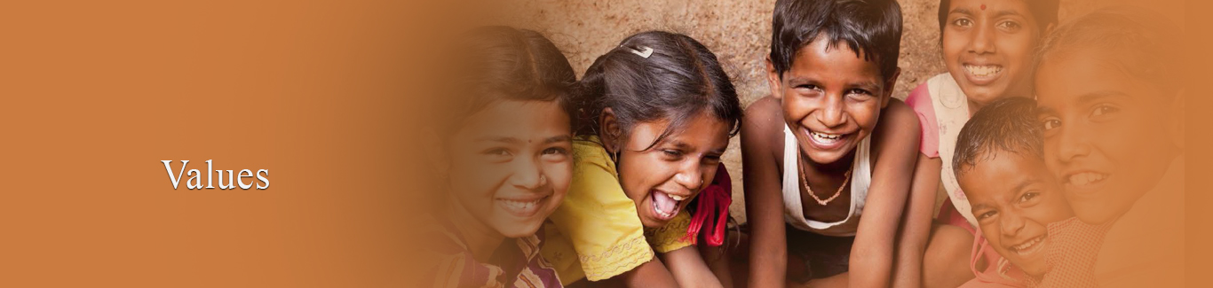 Our Values - The We Foundation
